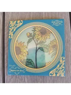 Bridgeton Hall | Accents | Bridgeton Hall Sunflower Handcrafted Glass ...